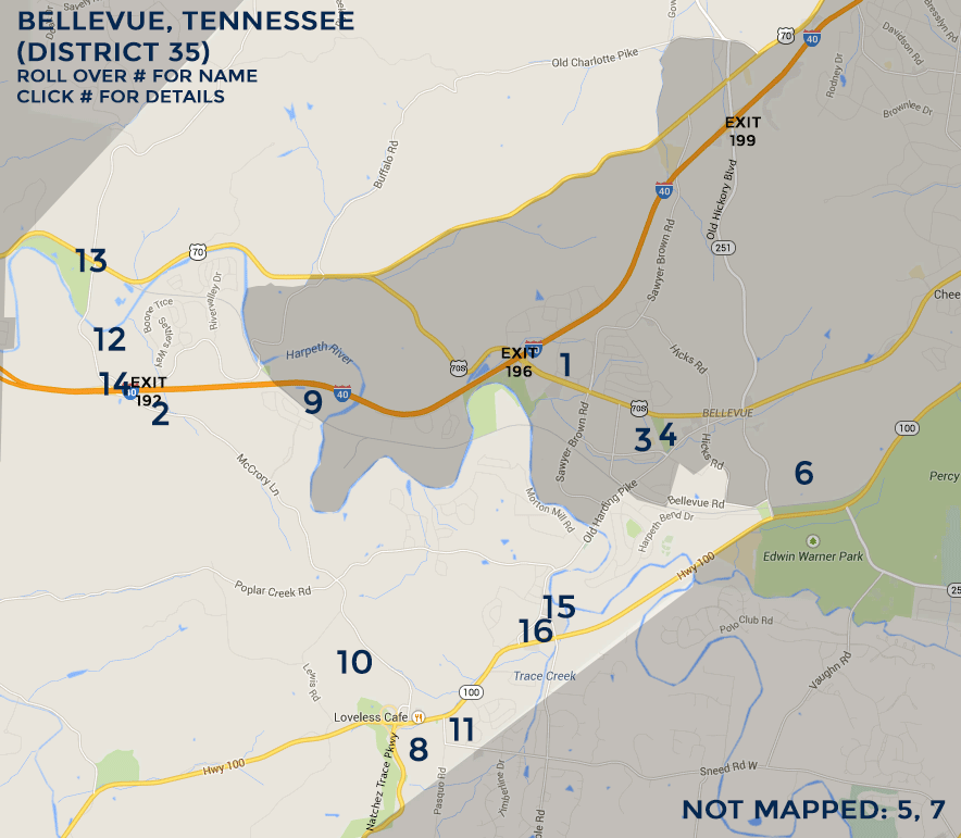 City Of Bellevue Neighborhood Map